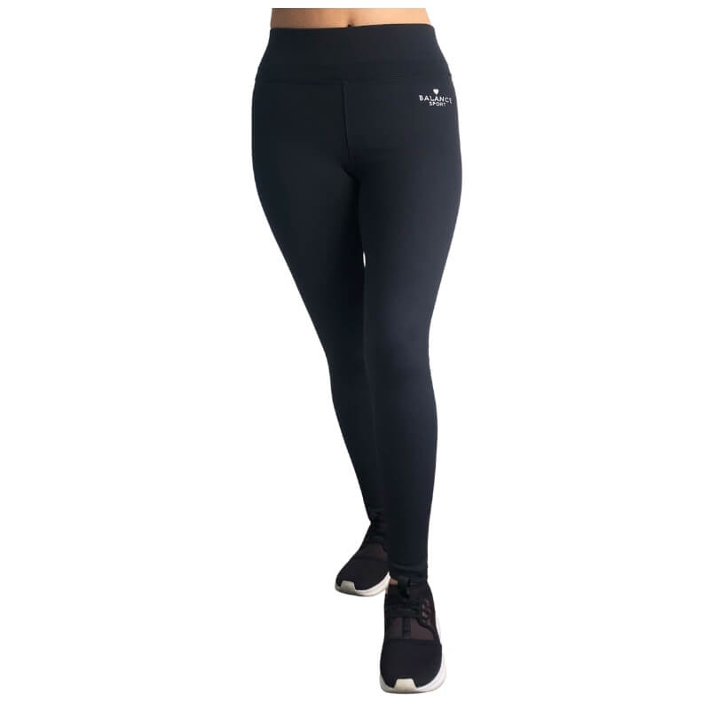 Licra/Leggins Negra para Entrenar de Mujer - Balance Sport - Balance ...