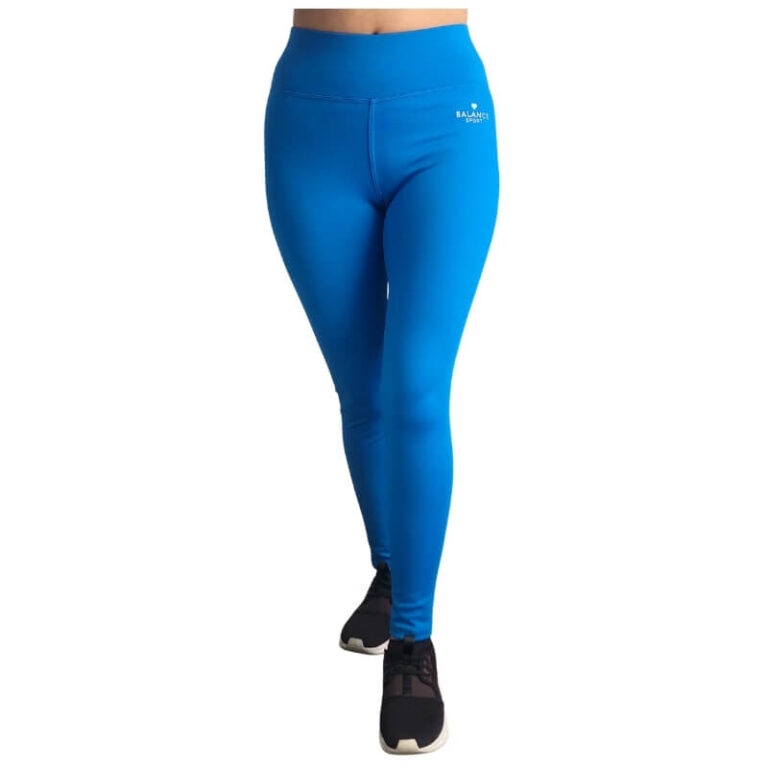 Licra/Leggins Azul Eléctrico para Entrenar de Mujer - Balance Sport ...